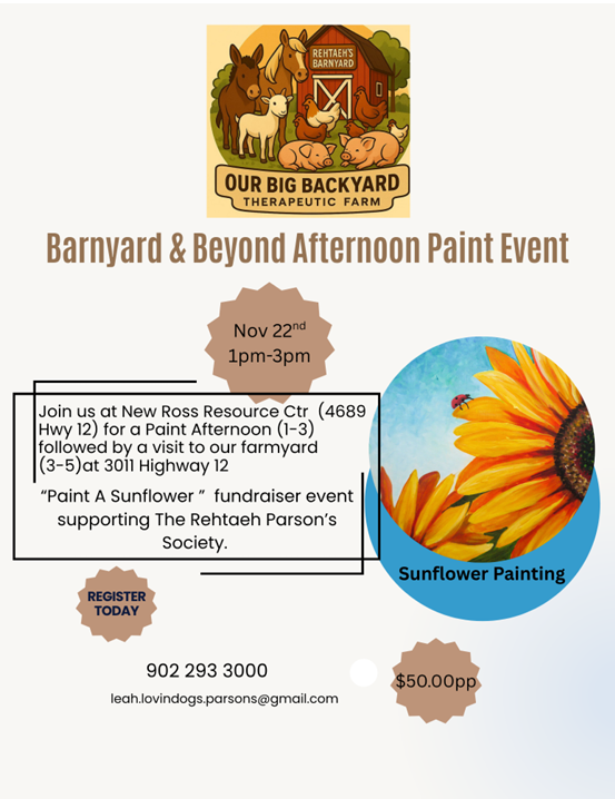 Paint Event - The Community of New Ross